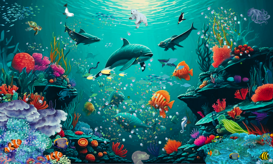 The Amazing World of Marine Life - Bubble Buddies Bay