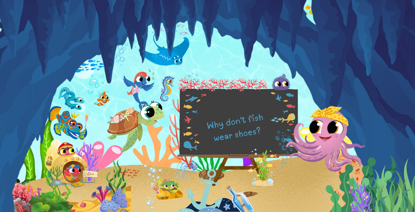 Under the sea is the place to be! - Bubble Buddies Bay